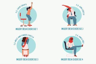 4 Easy Desk Stretches at Work | Spine & Orthopedic Center