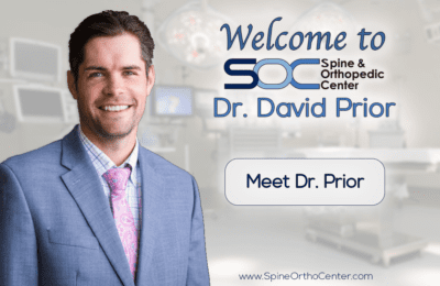 Spine & Orthopedic Center Welcomes Spine Surgeon, Dr. David Prior
